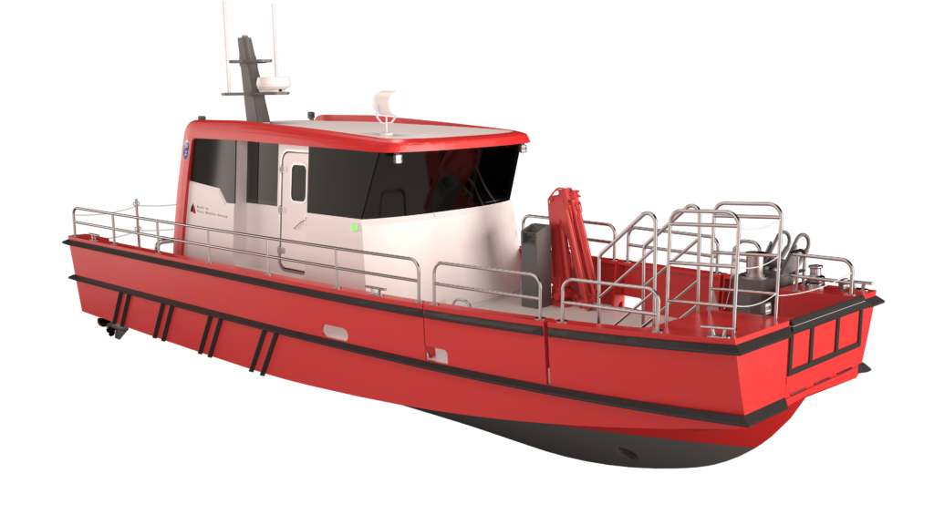 11M Low Emission Port Workboat - Prozero