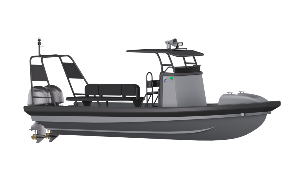 8M Interceptor 12 PAX Central Bench - Prozero