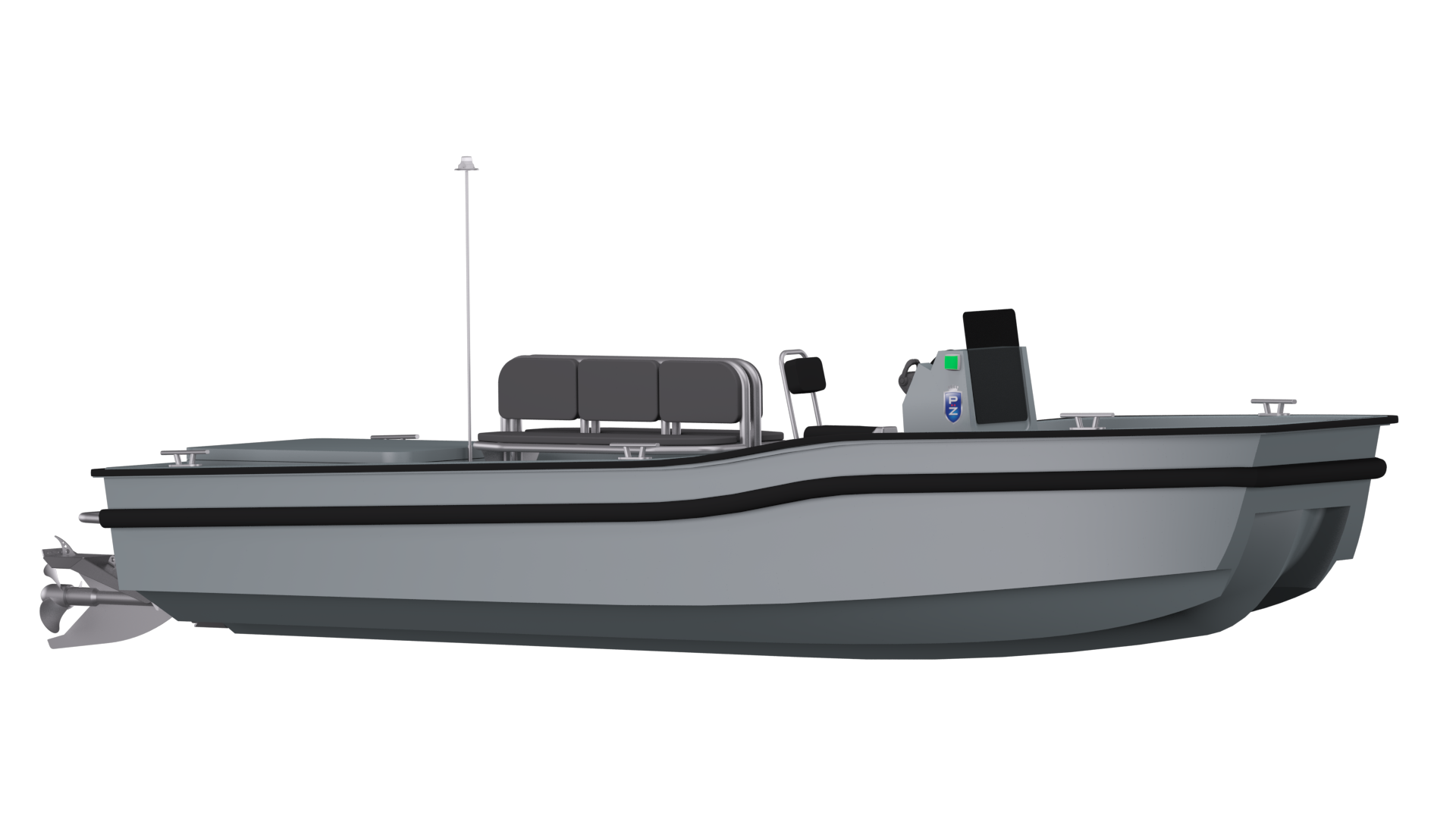 8M Riverine S Vessel - Prozero