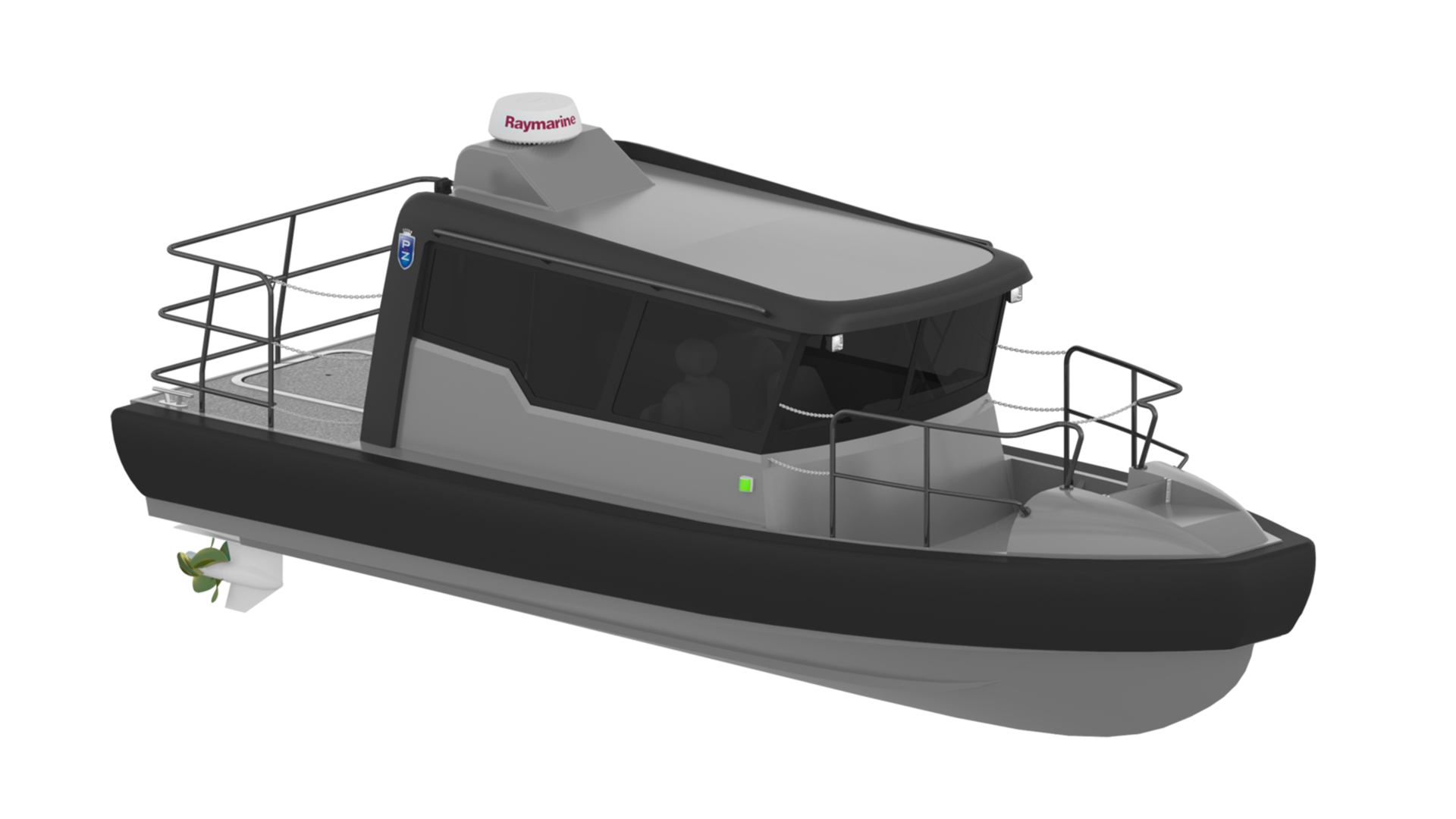 8M Full Cabin DC - Inboard Low Cabin - Prozero