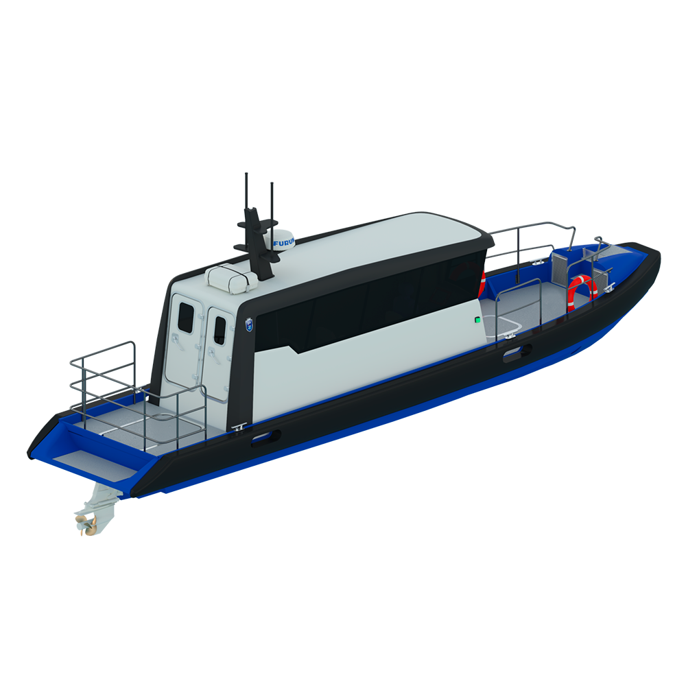 11m DC Transport boat - Prozero